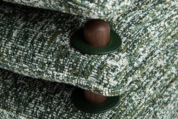 Forest Bouclé Takya Stool – Aljoud Lootah Design Studio