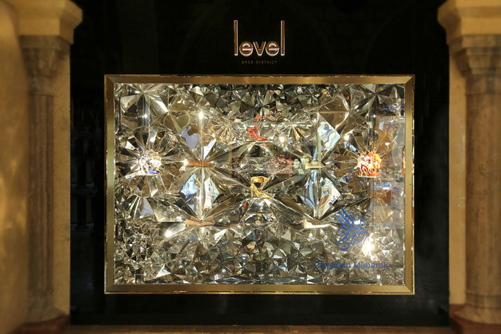 Level Shoes Ramadan Display – Aljoud Lootah Design Studio
